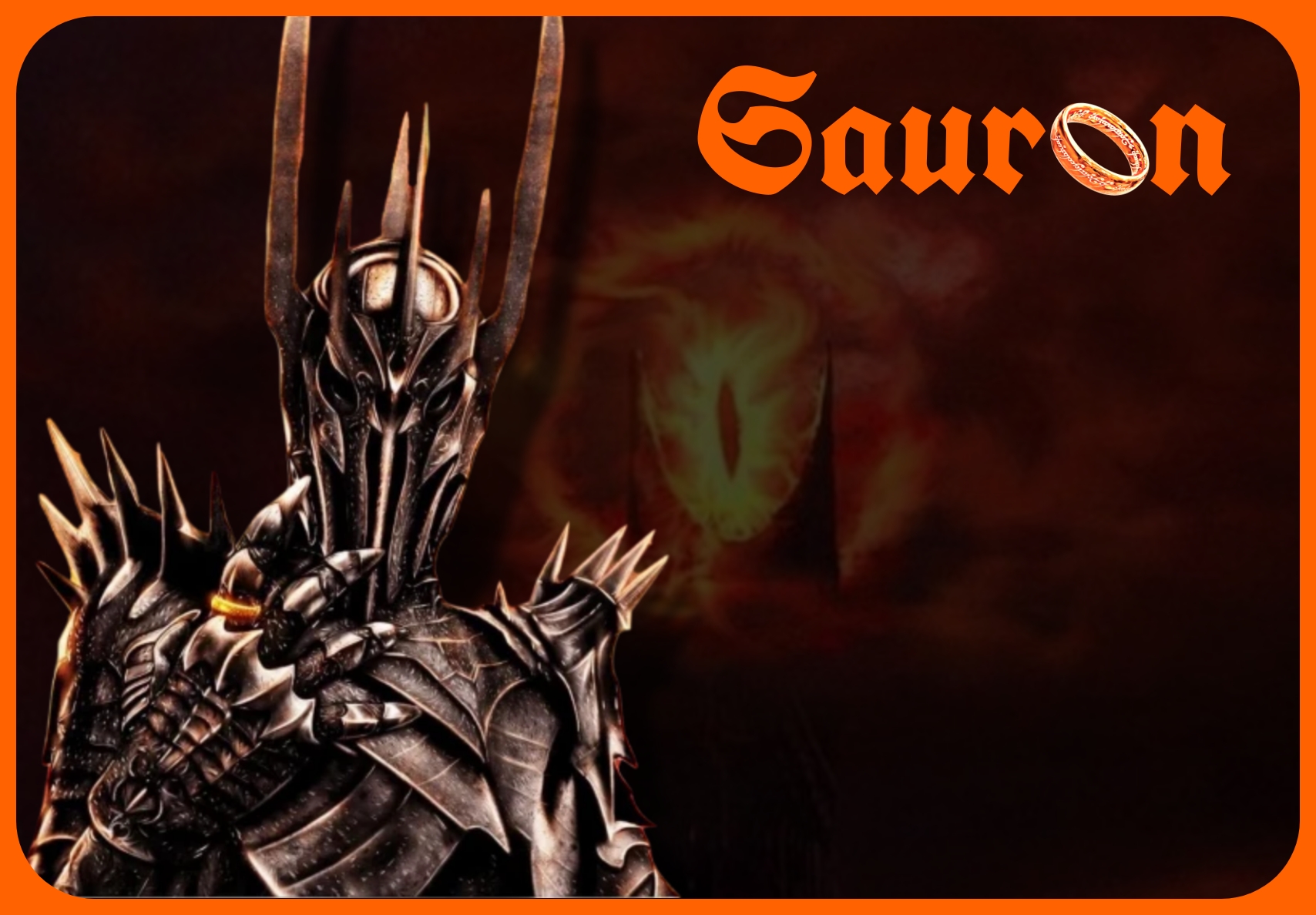 História de Sauron ,o criador do anel